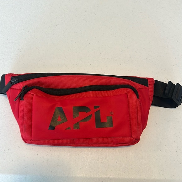 APL | Bags | New Apl Red And Black Belt Bag | Poshmark